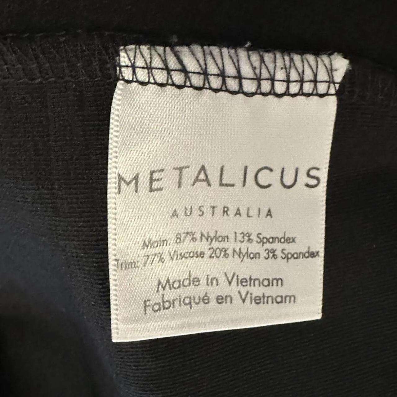 Metalicus Australia, Black Vest/top, long,... - Depop