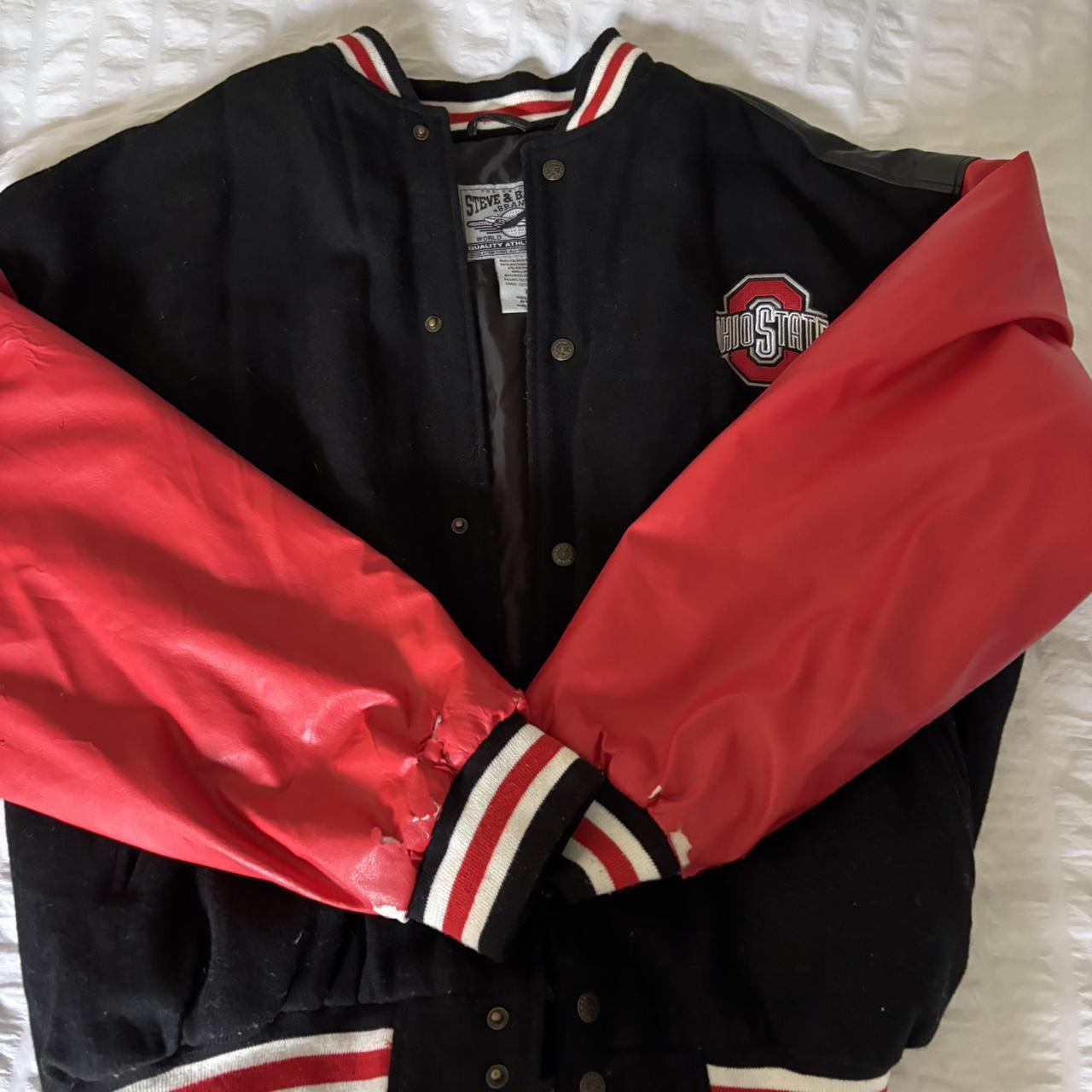 Ohio state bomber jacket -size xl -perfect... | Depop