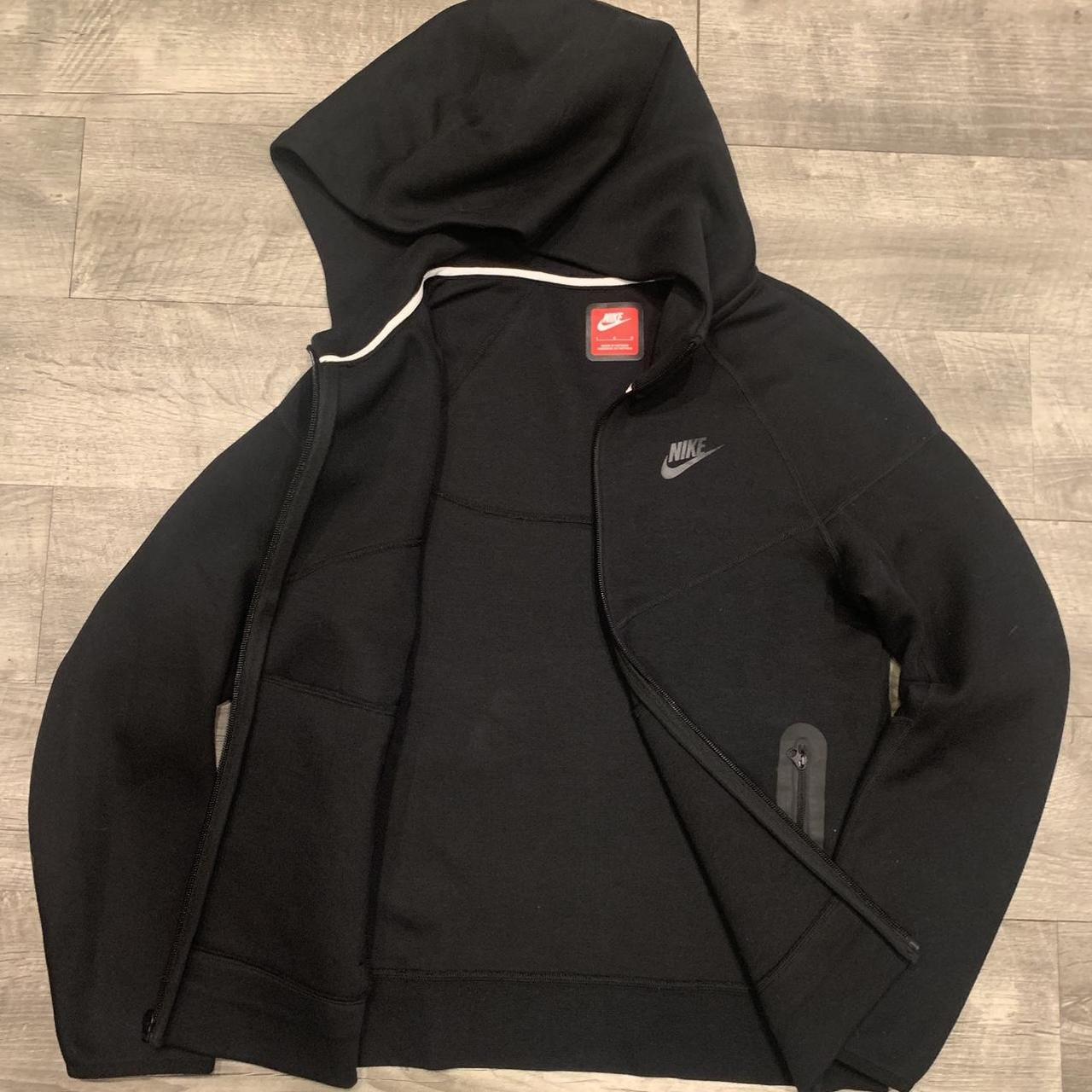 nike tech zip up jacket, great condition. only worn... - Depop