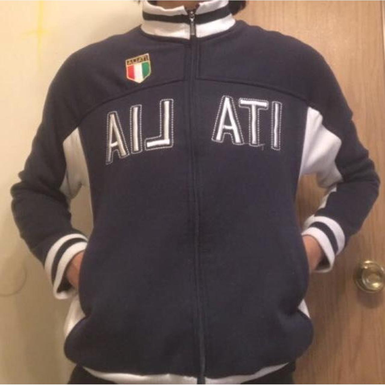 Italy national team Sweater. Medium fits like a... - Depop