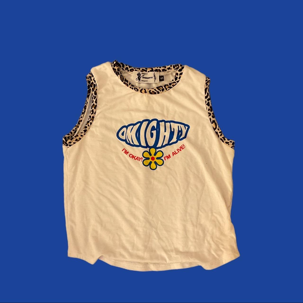 Omighty shirt in size small, rarely worn #dollskill... - Depop