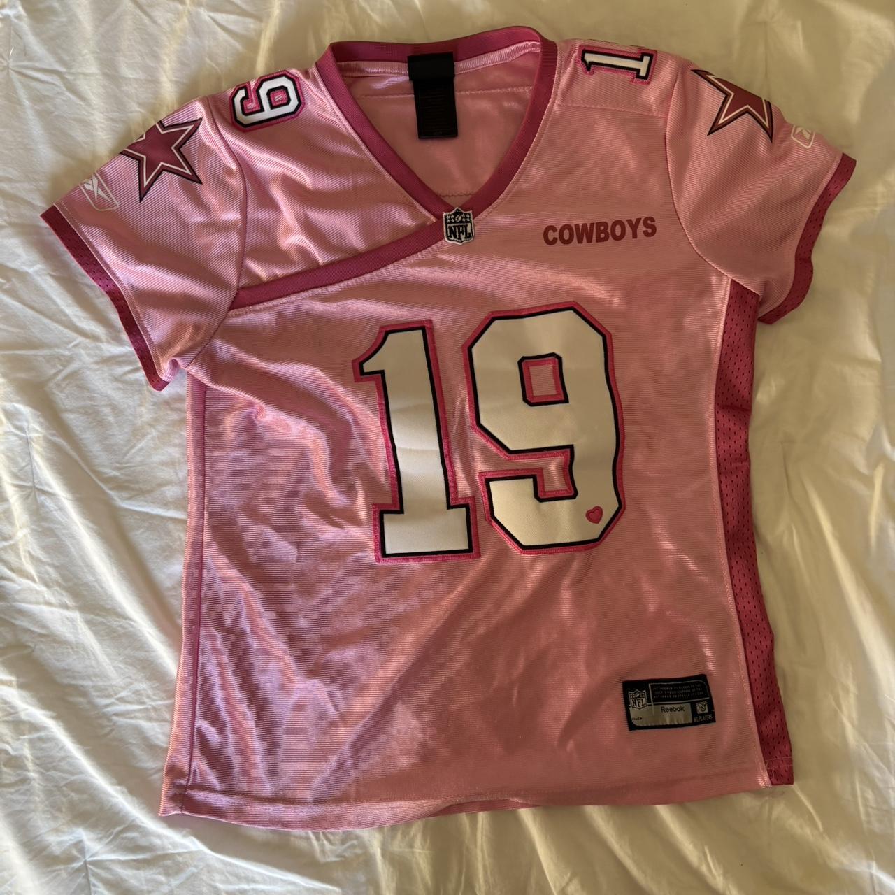 Pink NFL Dallas Cowboys jersey #NFL #Cowboys - Depop