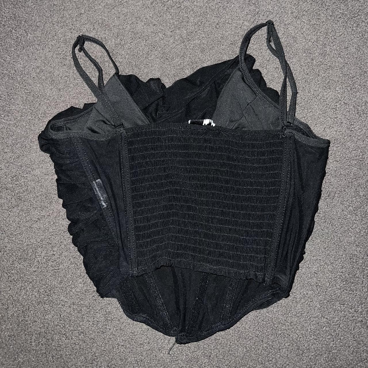 corset top, stretchy no clasps, adjustable straps,... - Depop