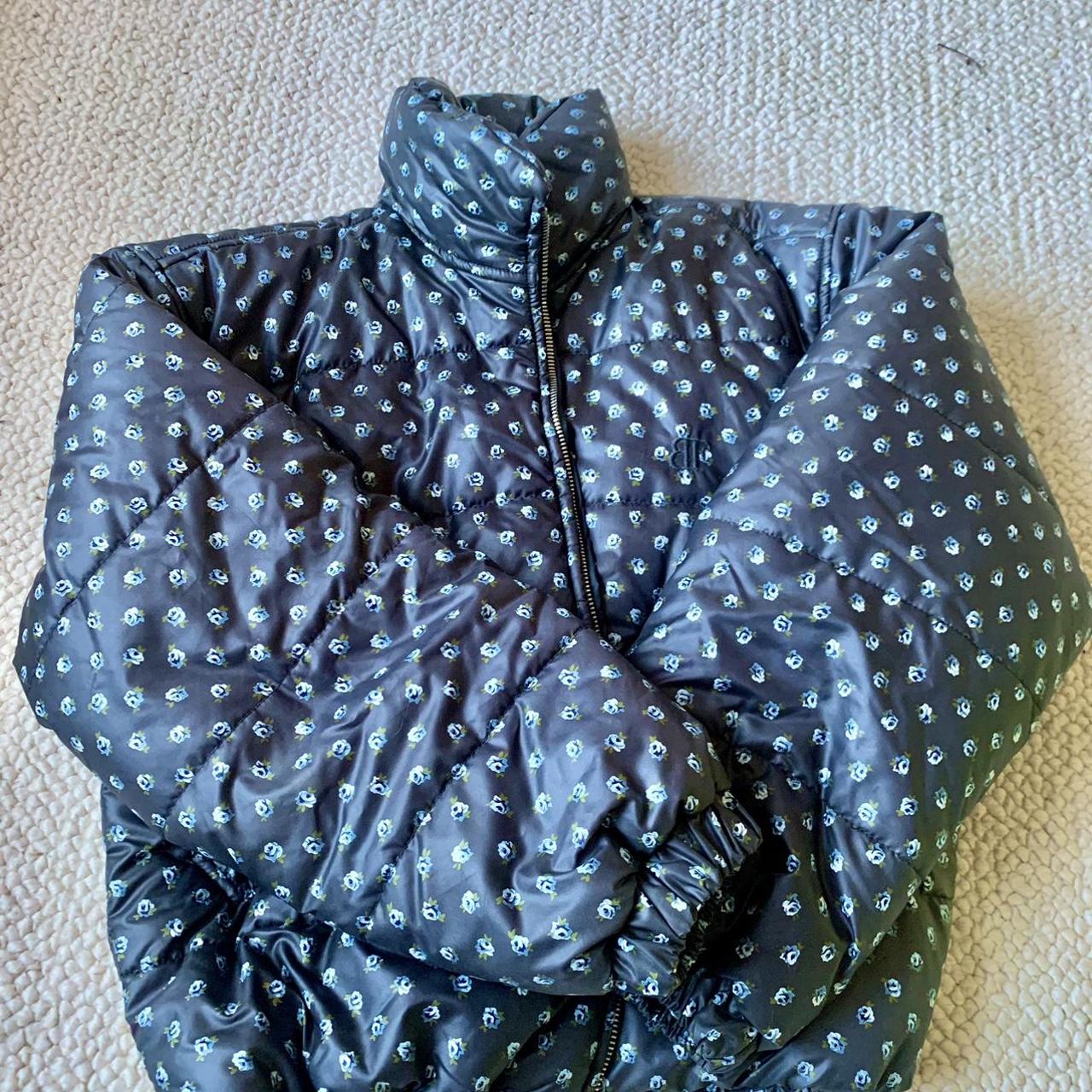 Women's Blue and Grey Jacket | Depop