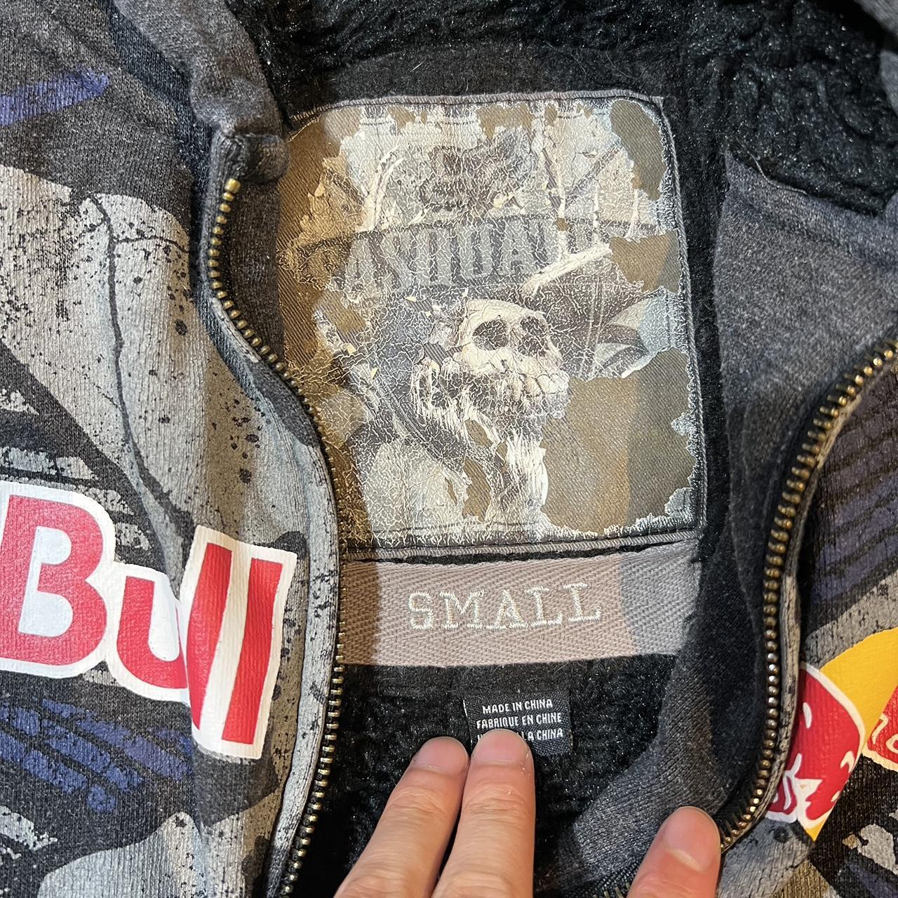 Super dope Red Bull fox racing zip up, size small,... - Depop