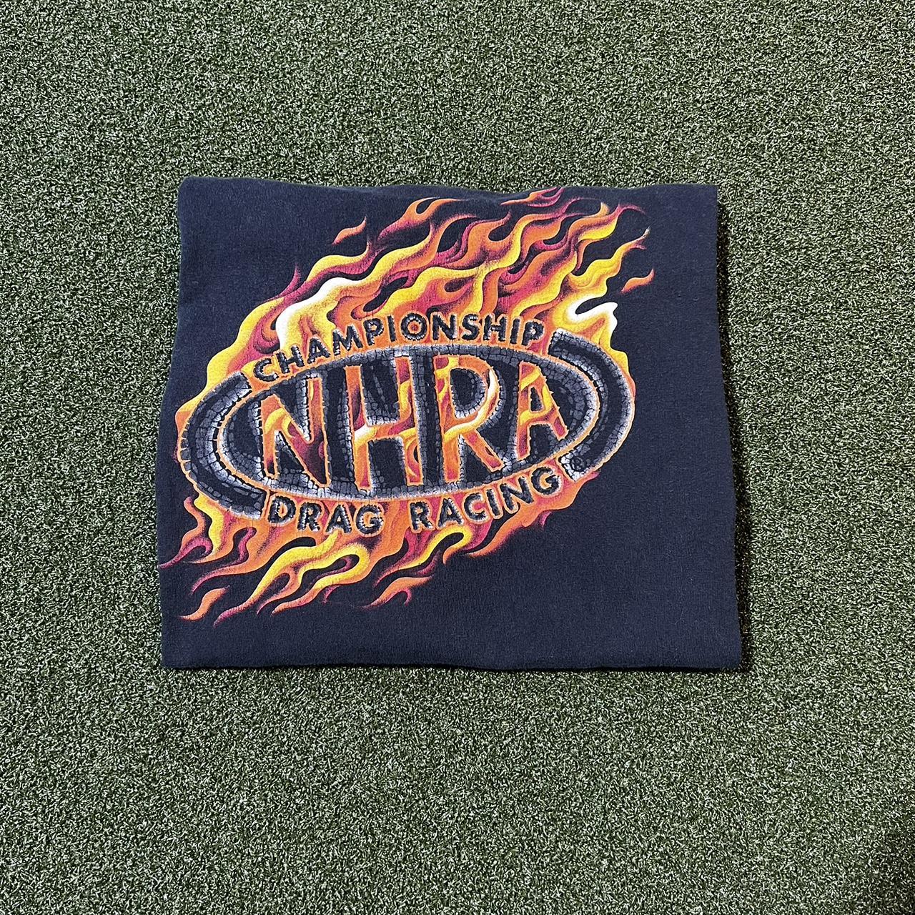 Dope fire racing tshirt, size xl, good condition,... - Depop