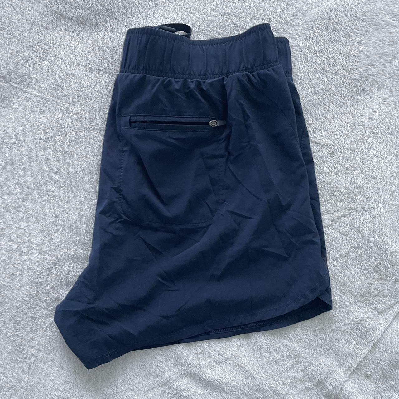 Target navy blue workout shorts Free people... | Depop