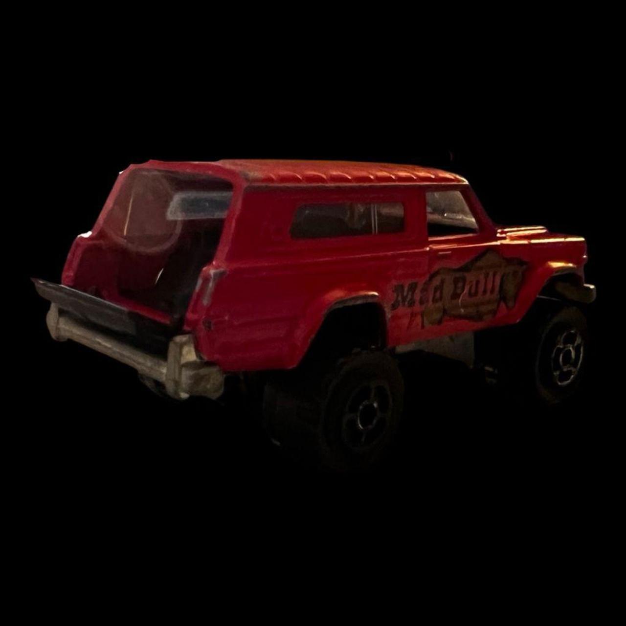 VINTAGE MAJORETTE #236 RED JEEP CHEROKEE 4x4 MAD... - Depop