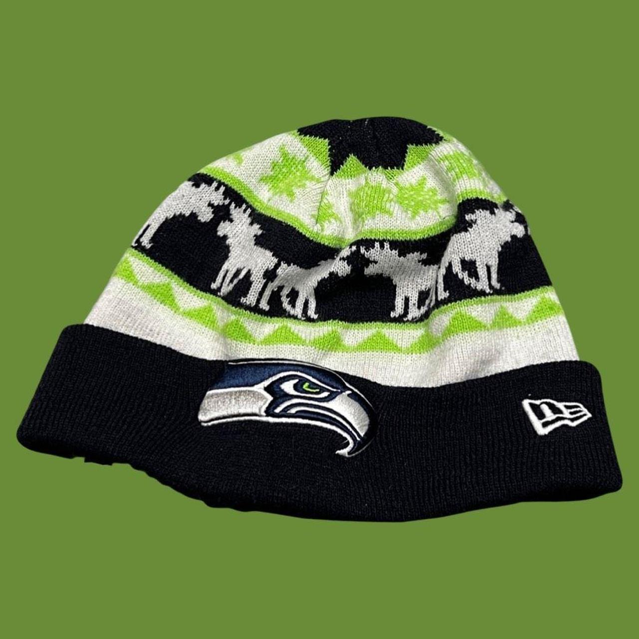 New Era SEATTLE SEAHAWKS Knit Beanie One Size... - Depop
