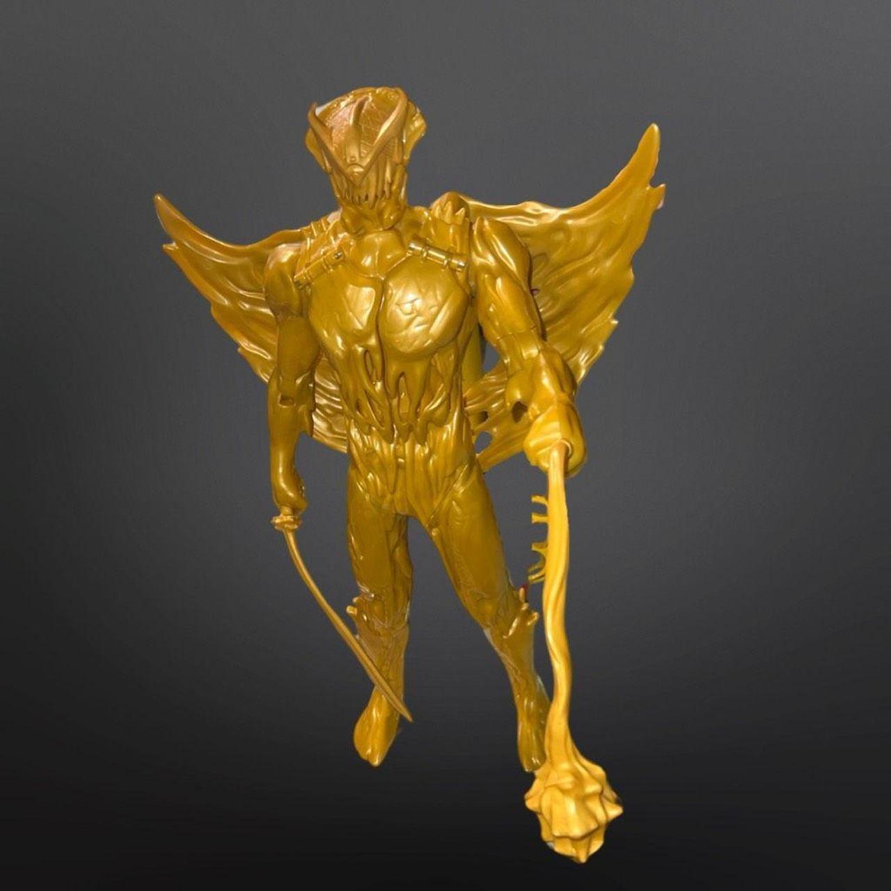 2016 Bandai Power Rangers Goldar Action Figure... - Depop