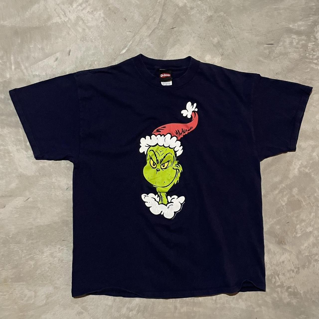 vintage grinch tee shirt how the grinch stole... - Depop