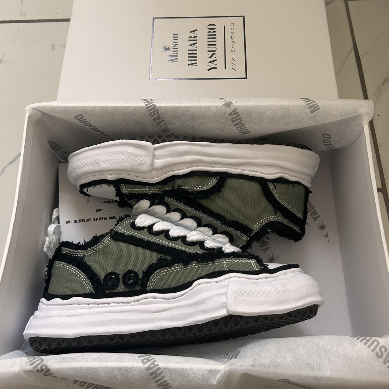 maison mihara shoes size 4/4.5 brand new in box and... | Depop