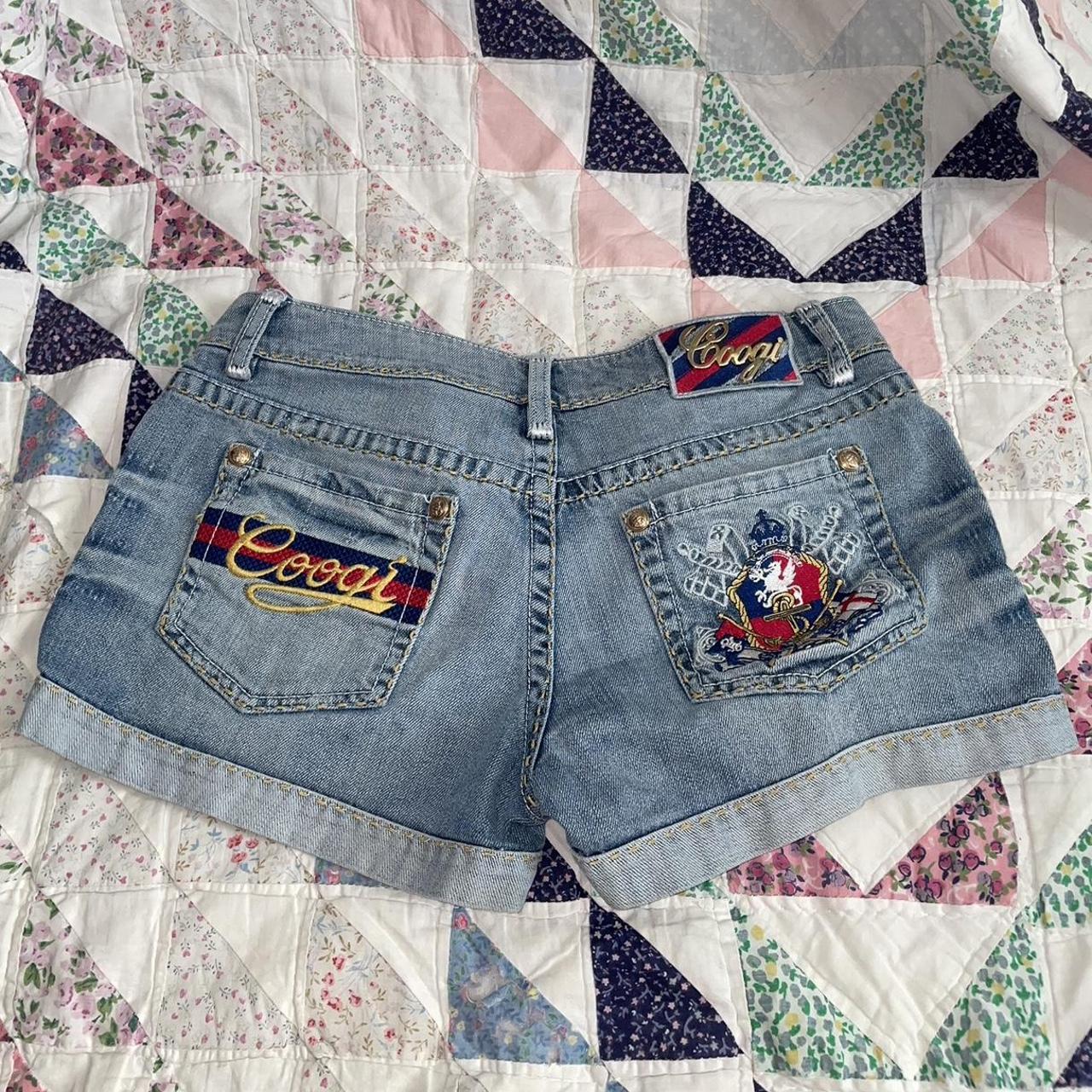 COOGI xtra short shorts So cute I love these so... - Depop