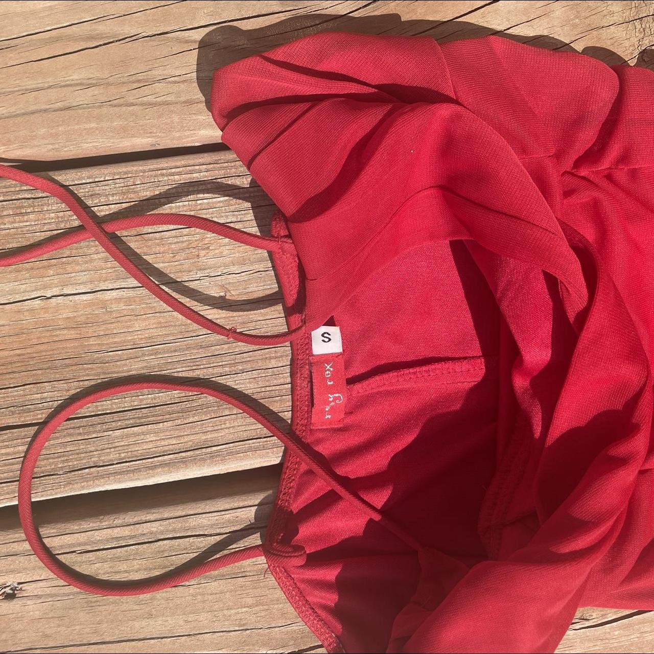 Ruby Rox Women's Red Dress | Depop