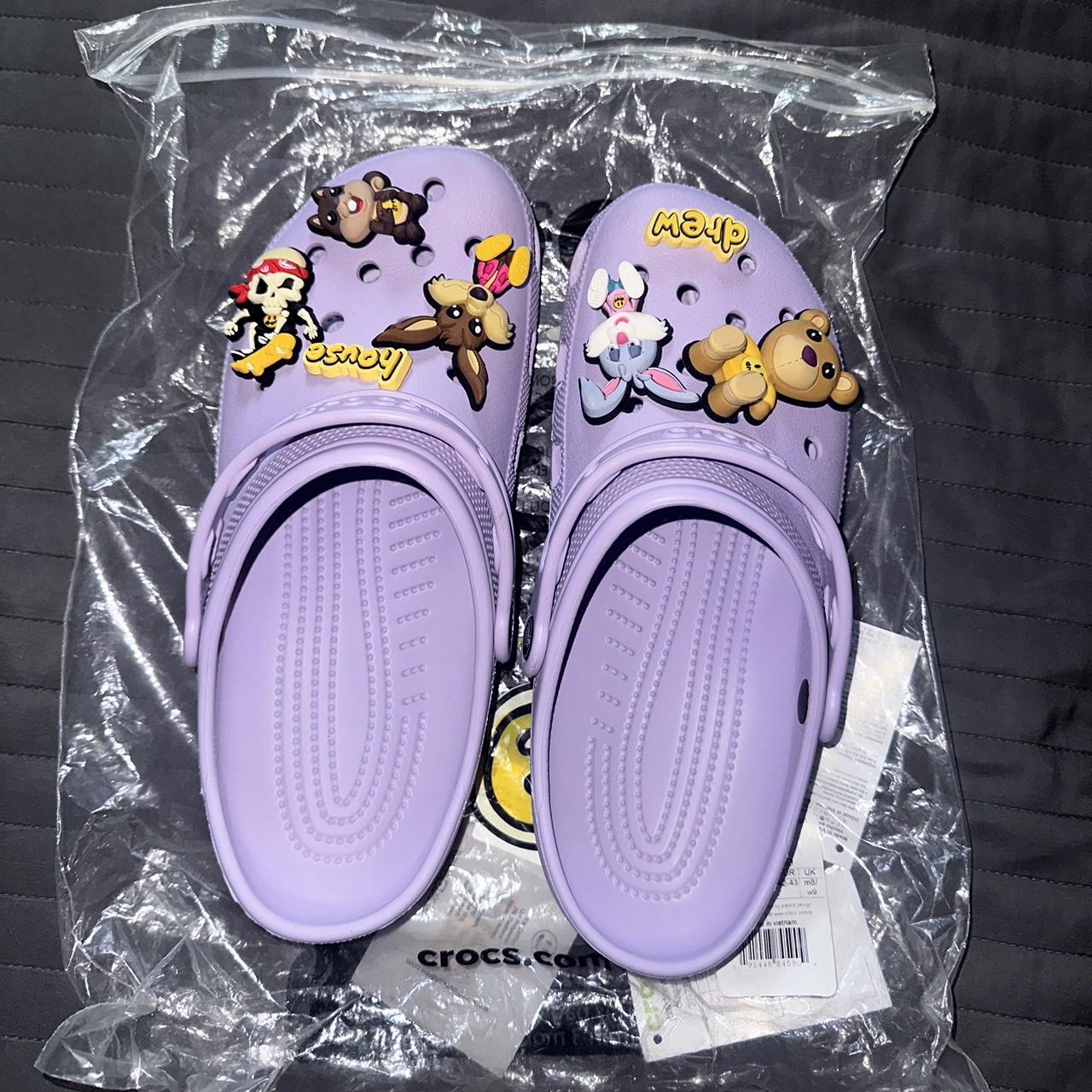 Limited Edition Justin Bieber Drew x Crocs in... - Depop