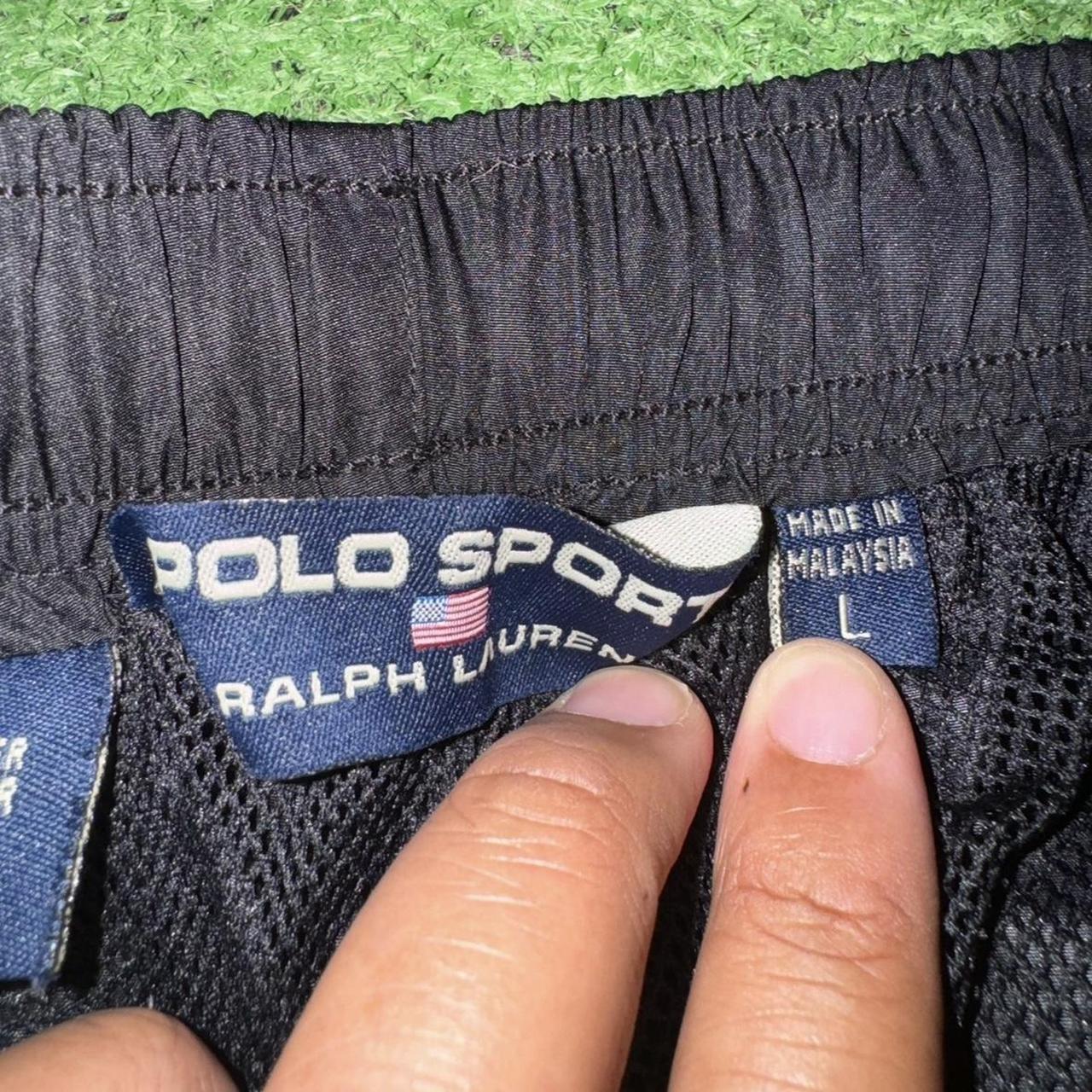 Vintage 90s Polo Sport Track Pants With Pockets... | Depop