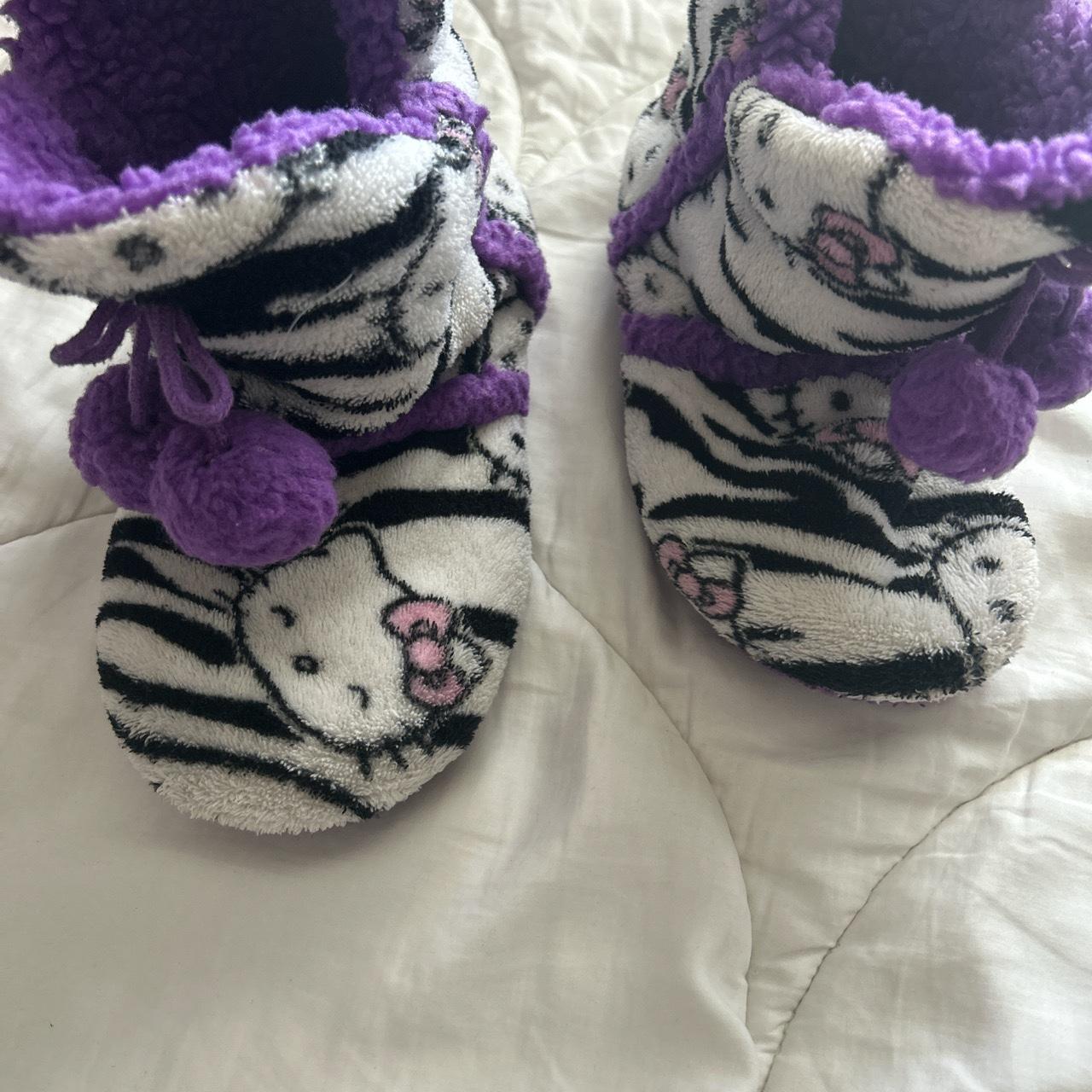 rare HELLO KITTY boot slippers #hellokitty #rare... - Depop