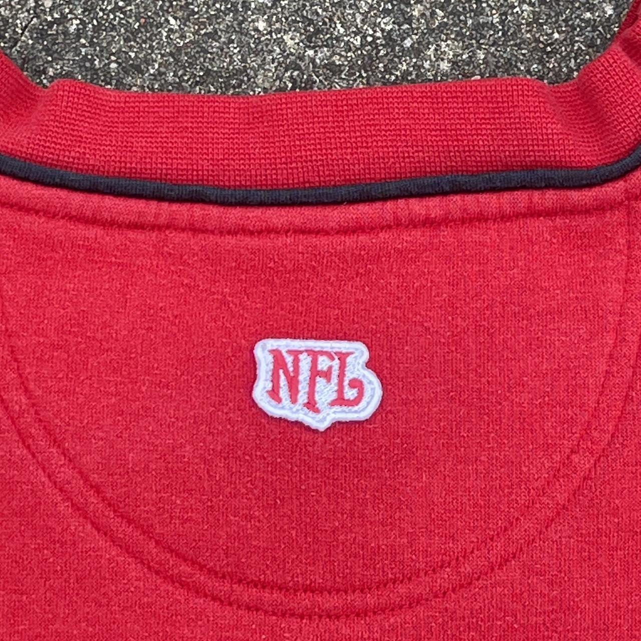 Vintage Kansas City Chiefs NFL Sweatshirt - Red -... - Depop