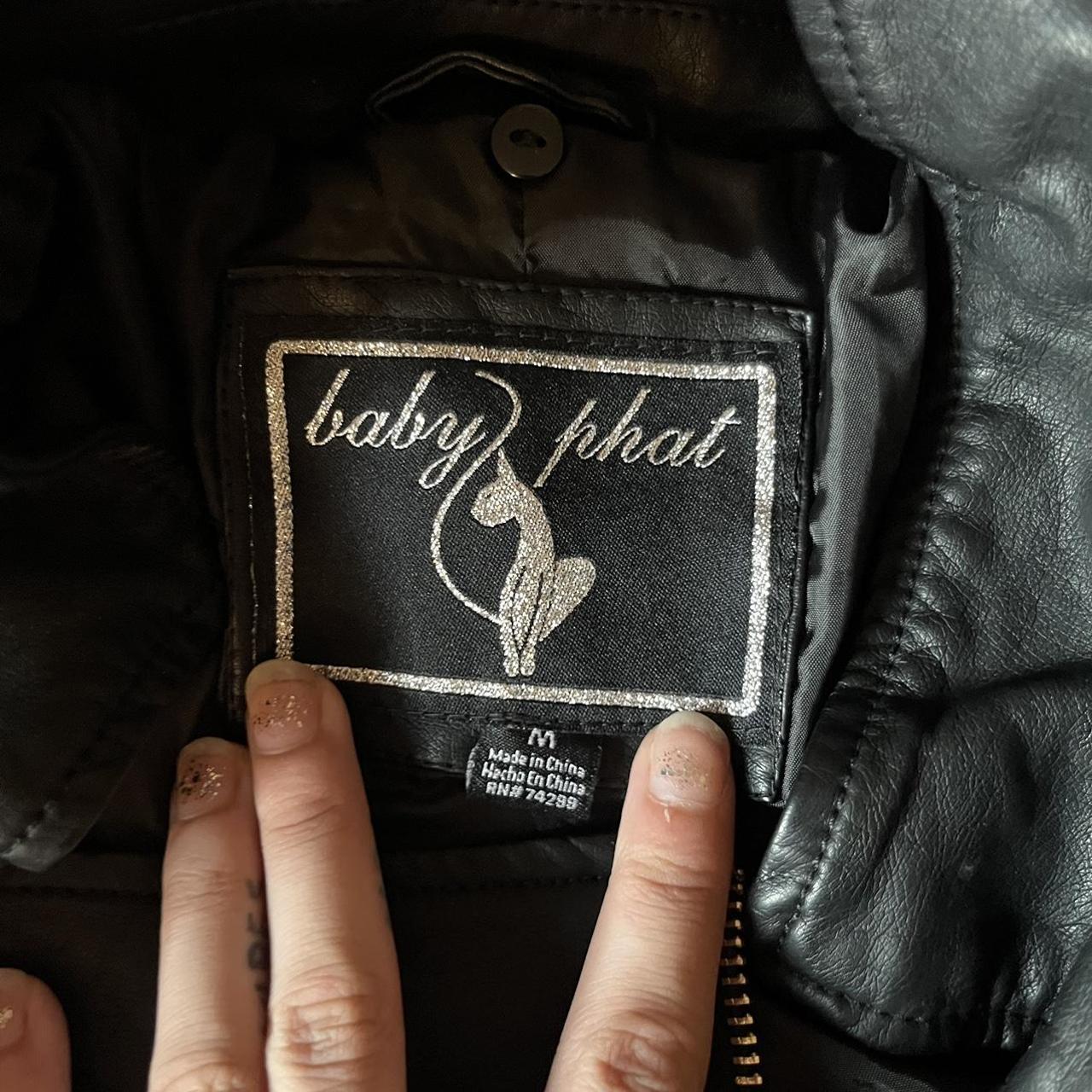 Baby Phat Women's Black Jacket | Depop