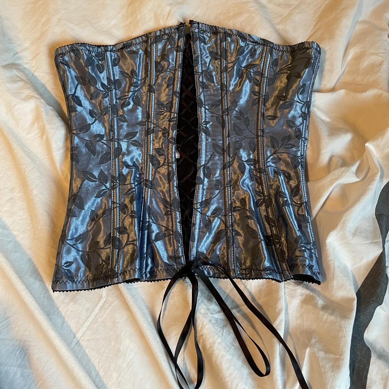 Victoria secret vintage front lace corset Small... - Depop