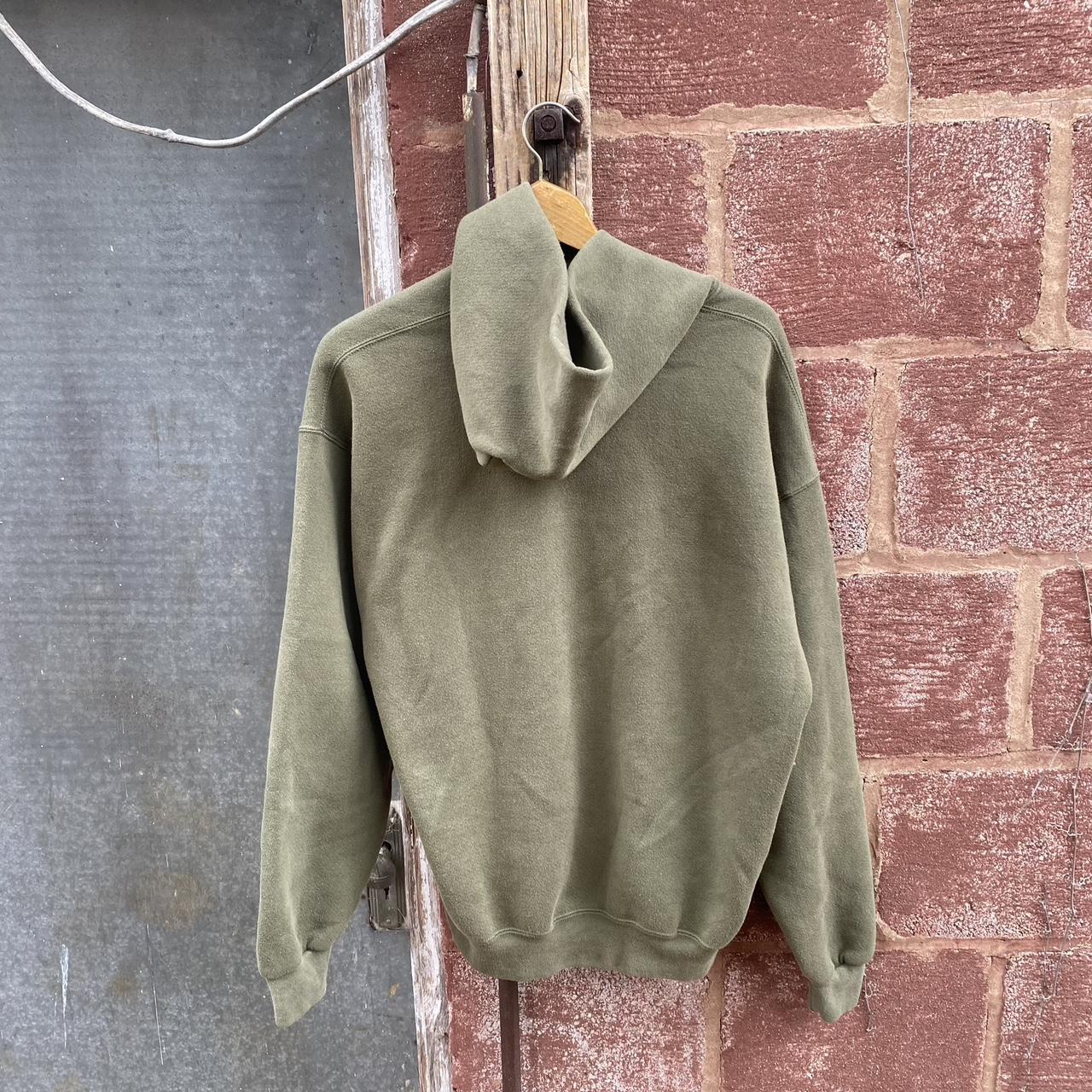 Vintage usmc hoodie, perfect fade made in the USA... - Depop