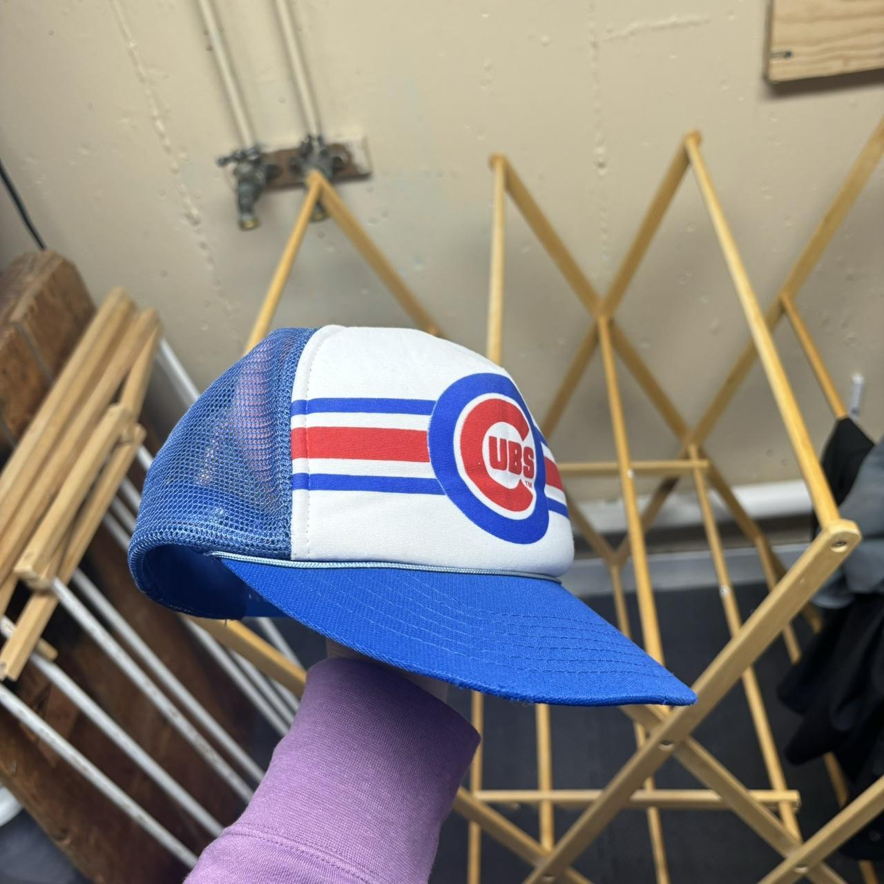 Vintage 90s cubs hat. Made in the USA perfect fit.... - Depop