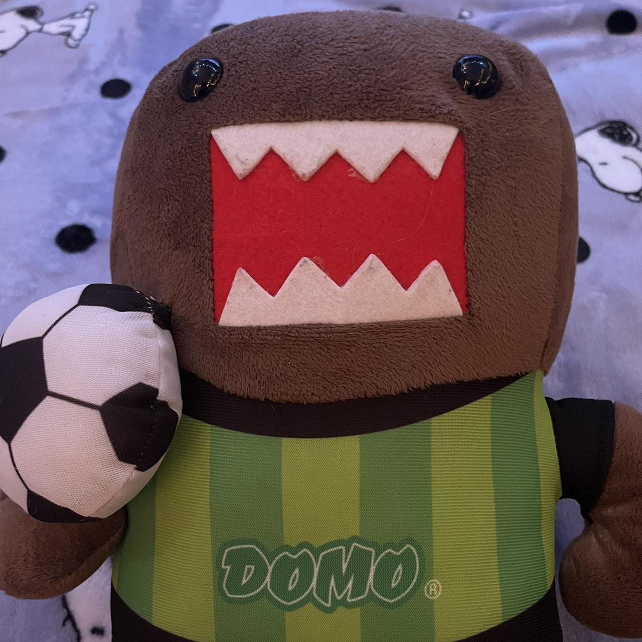 Domo 12 inch soccer plushie can stand up on its own... - Depop