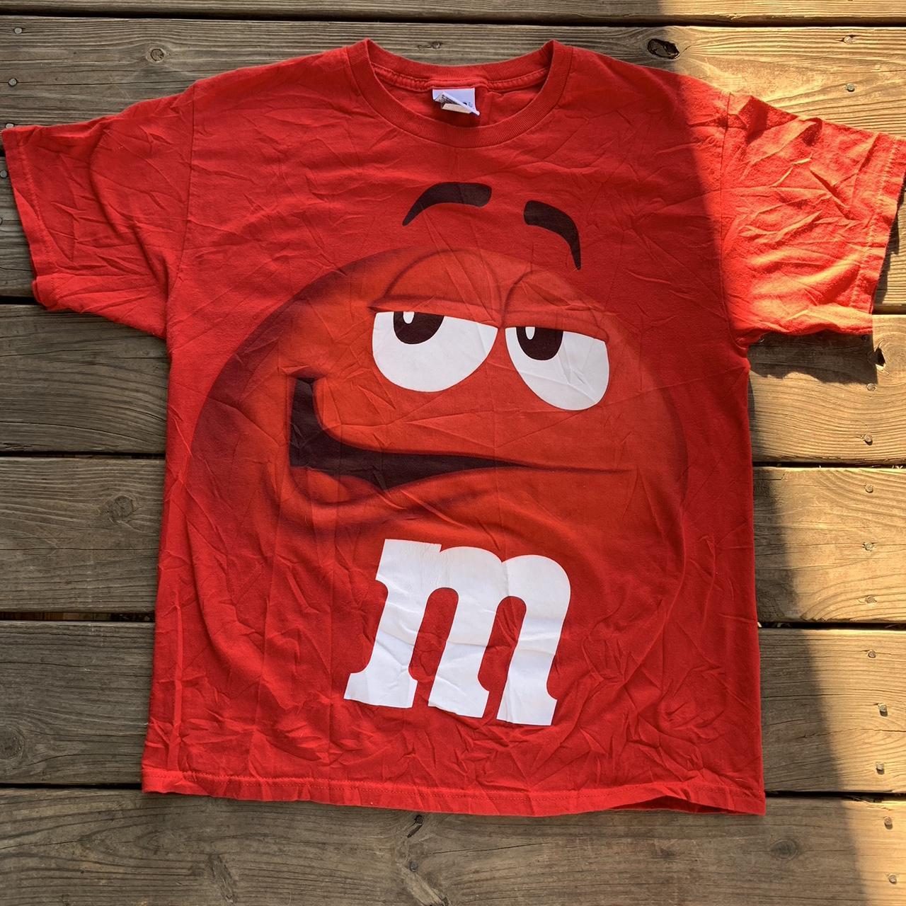 Vintage Full graphic M&M tee Perfect Condition... - Depop