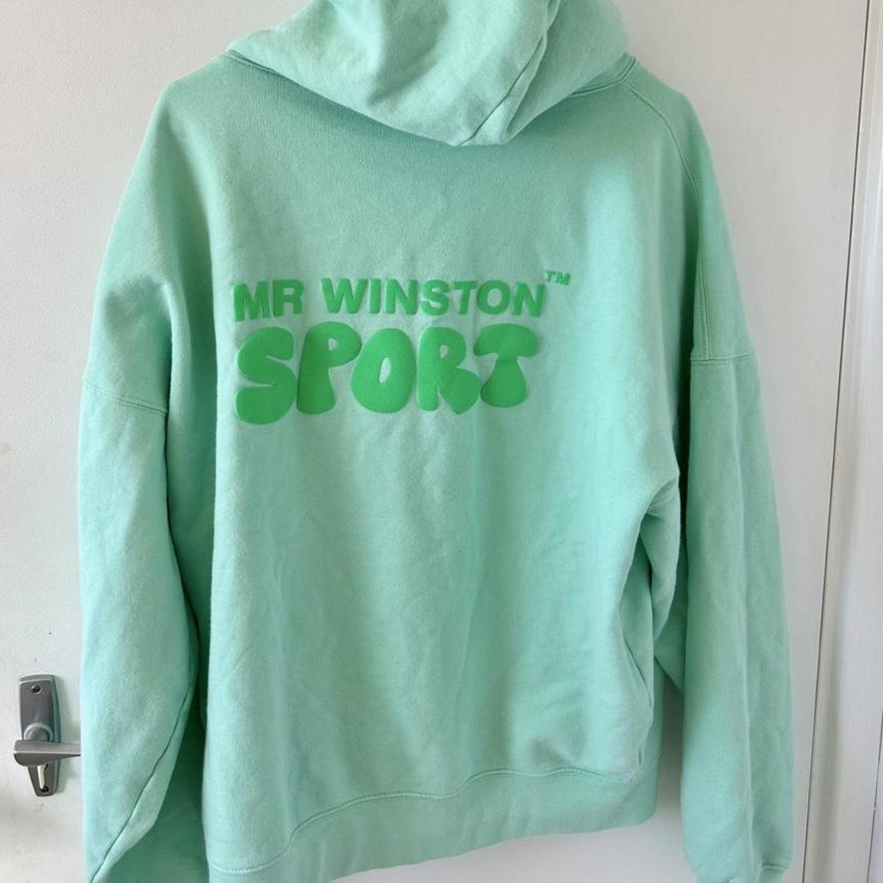 Beautiful Mr Winston Apple Puff Hoodie💚 Sold out... - Depop