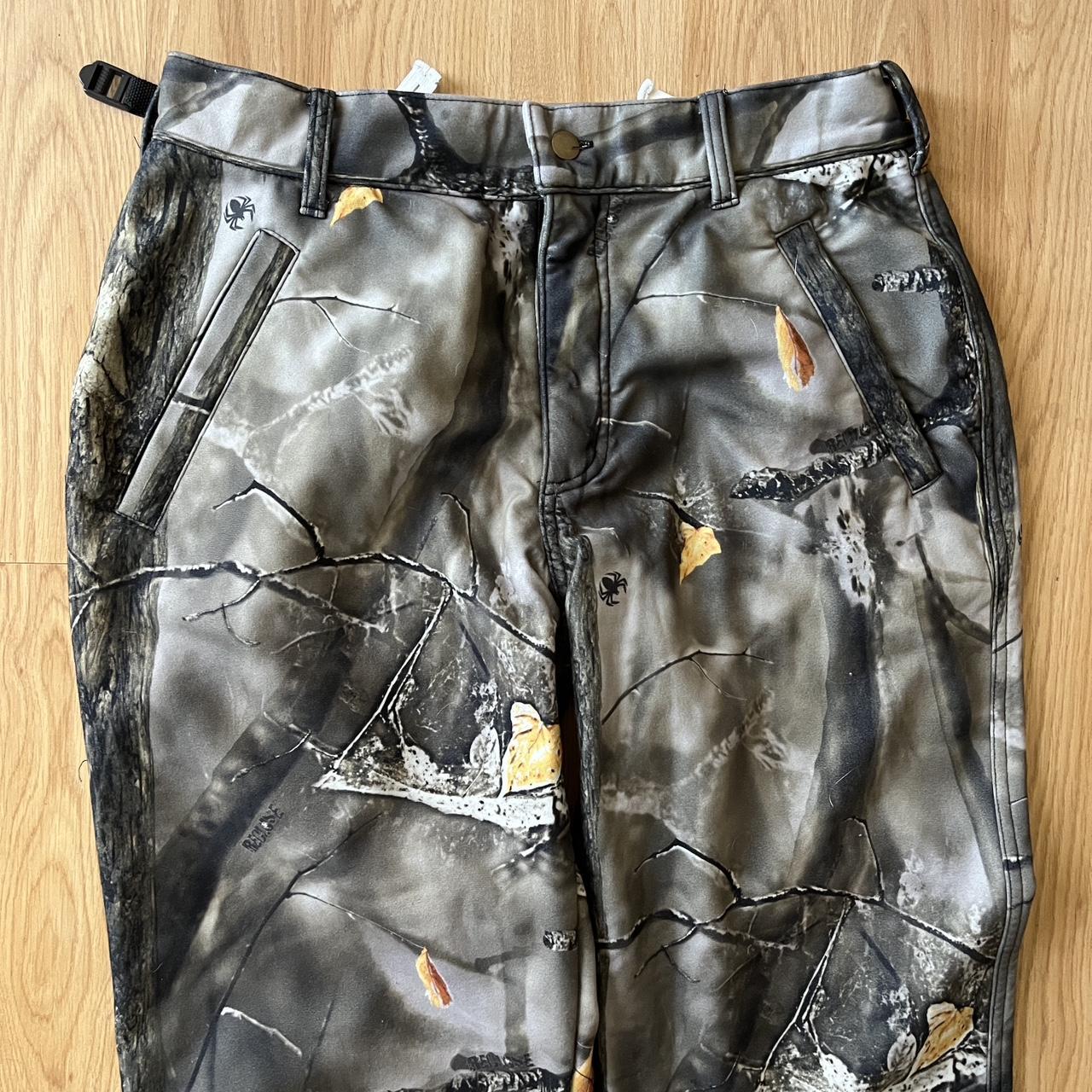Real tree camo pants Fleece inner lining so super... - Depop