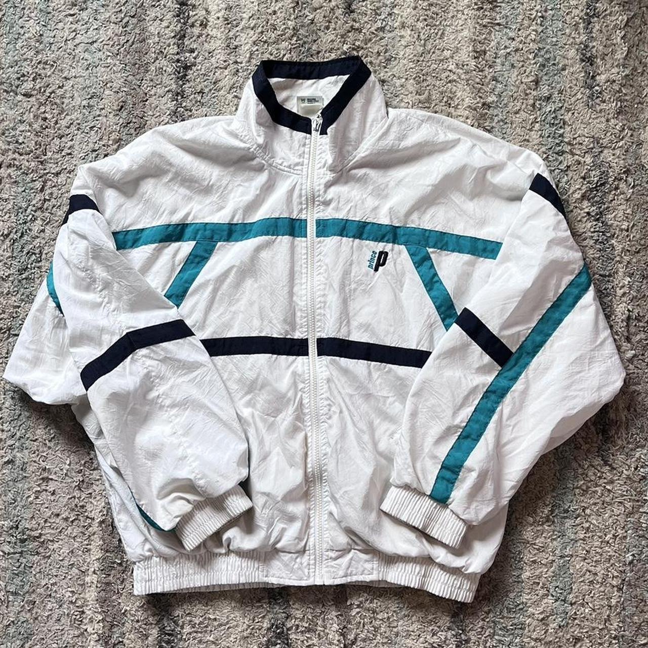 Mens medium retro PRINCE track jacket. Slight... - Depop