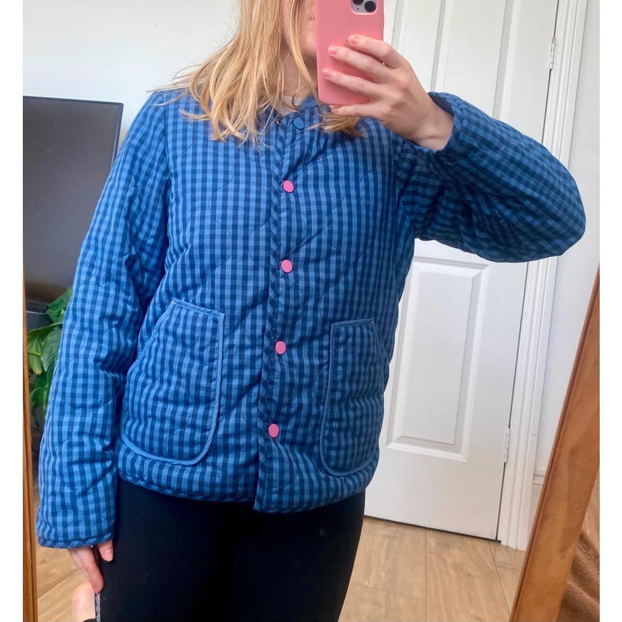 White stuff quilted jacket - Depop