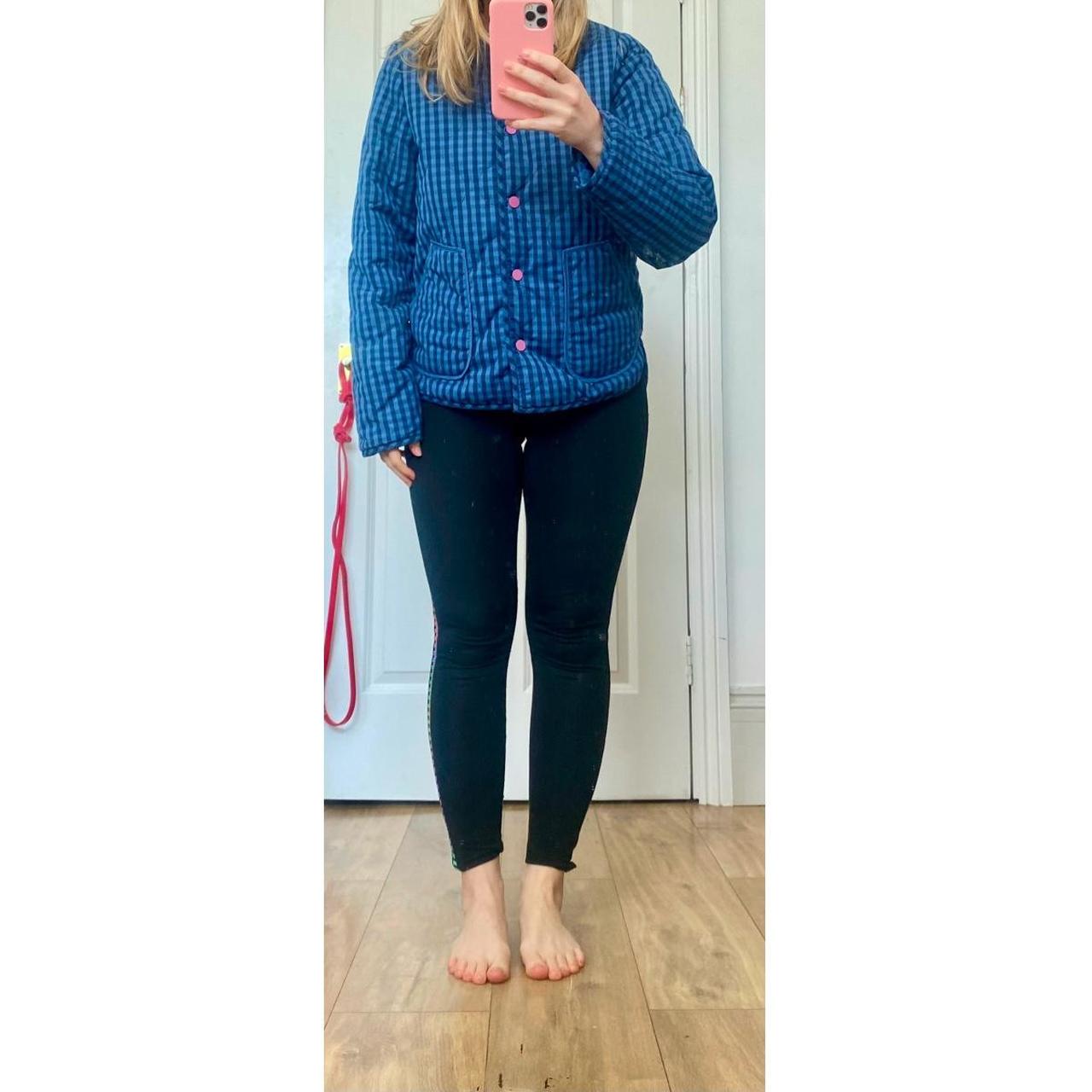 White stuff quilted jacket - Depop