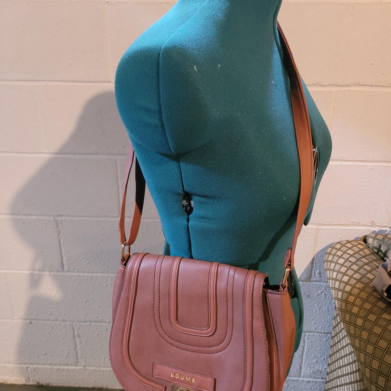 Brown Loume cross body or shoulder bag with... - Depop