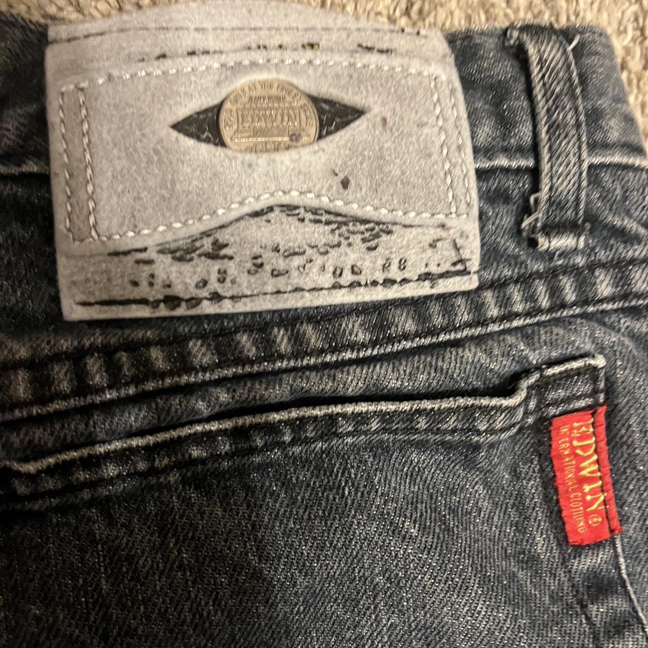 Vintage Edwin international jeans Tag size 33 - Depop