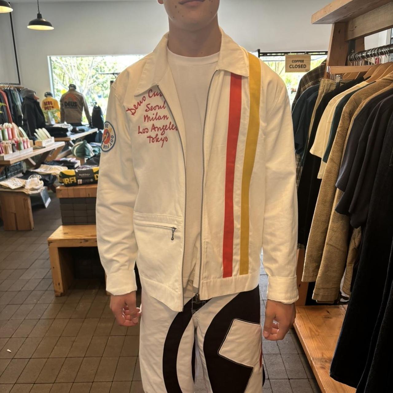 Brand new Deus jacket, work once but still had the... | Depop