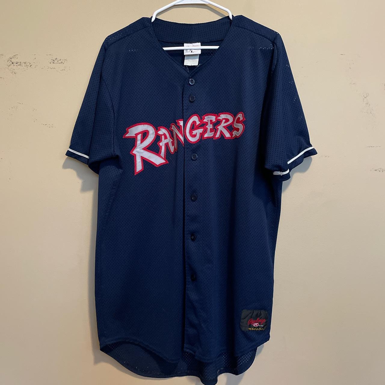 -Vintage Rangers Jersey -Excellent Condition -Large - Depop