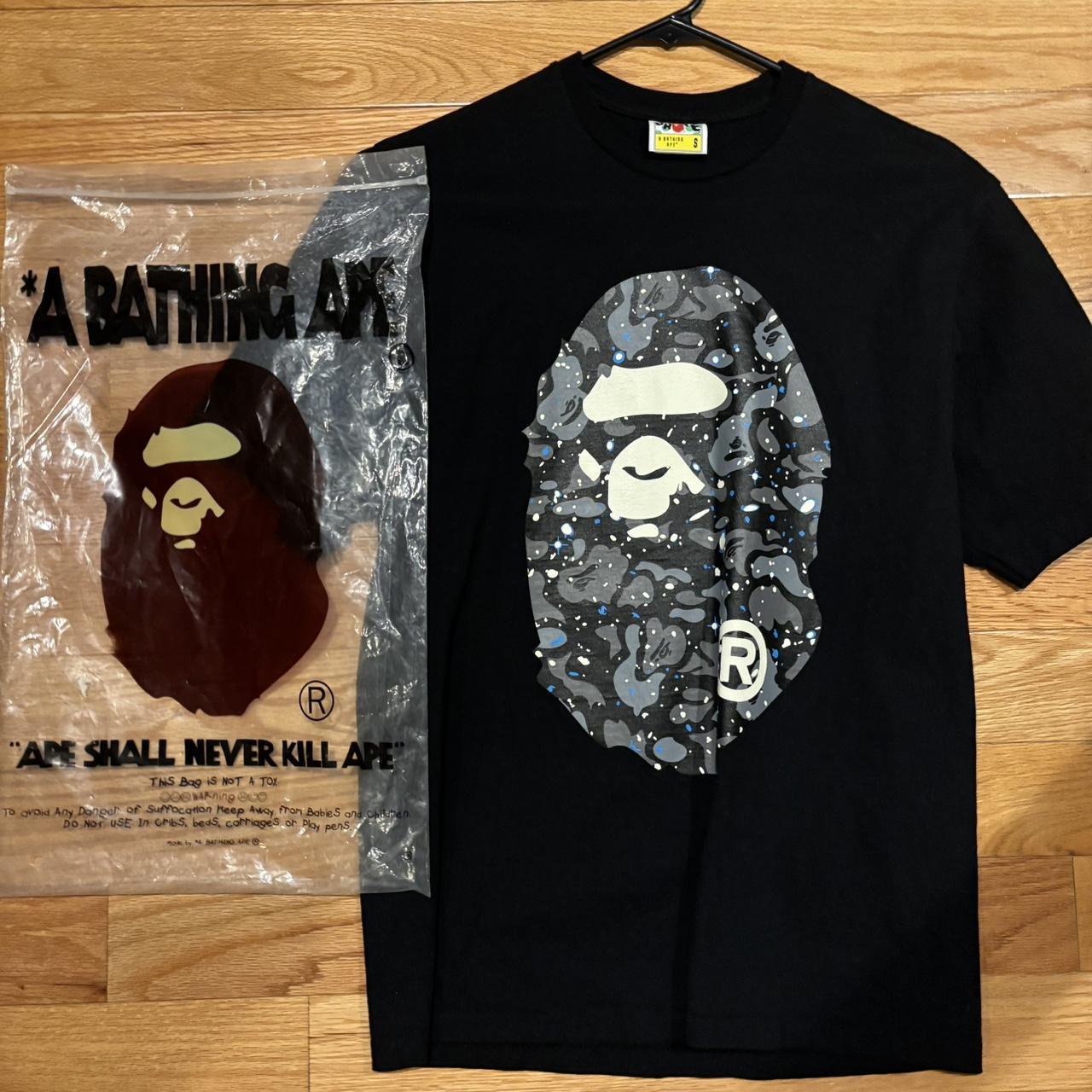 Bape Shirt Authentic Size small With bag No... - Depop