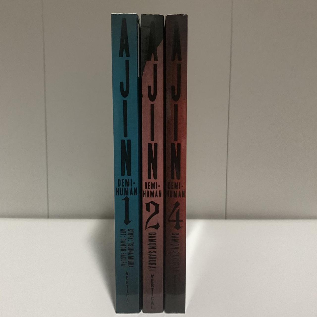 ajin demi-human vol. 1-2, 4 by tsuina miura, gamon... - Depop