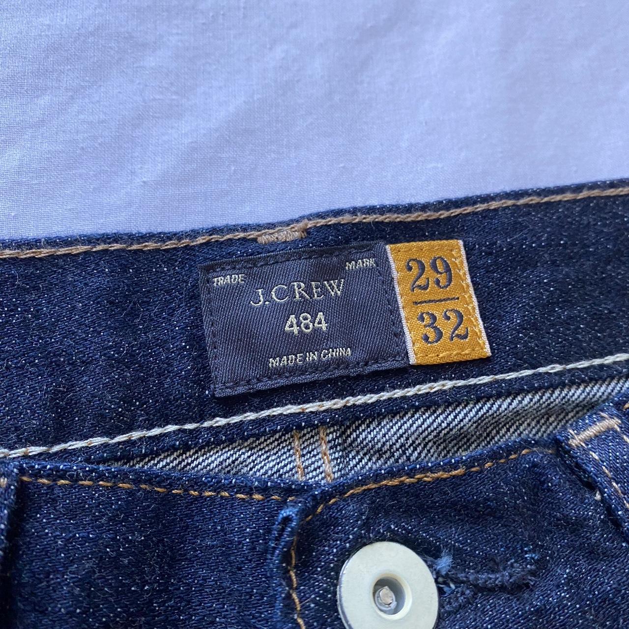 J CREW dark denim straight leg jeans Honestly such a... - Depop