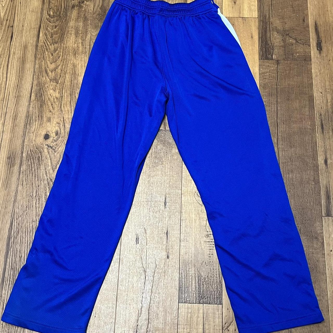 Eastbay Men’s Royal Blue Basketball Break Away Track... - Depop