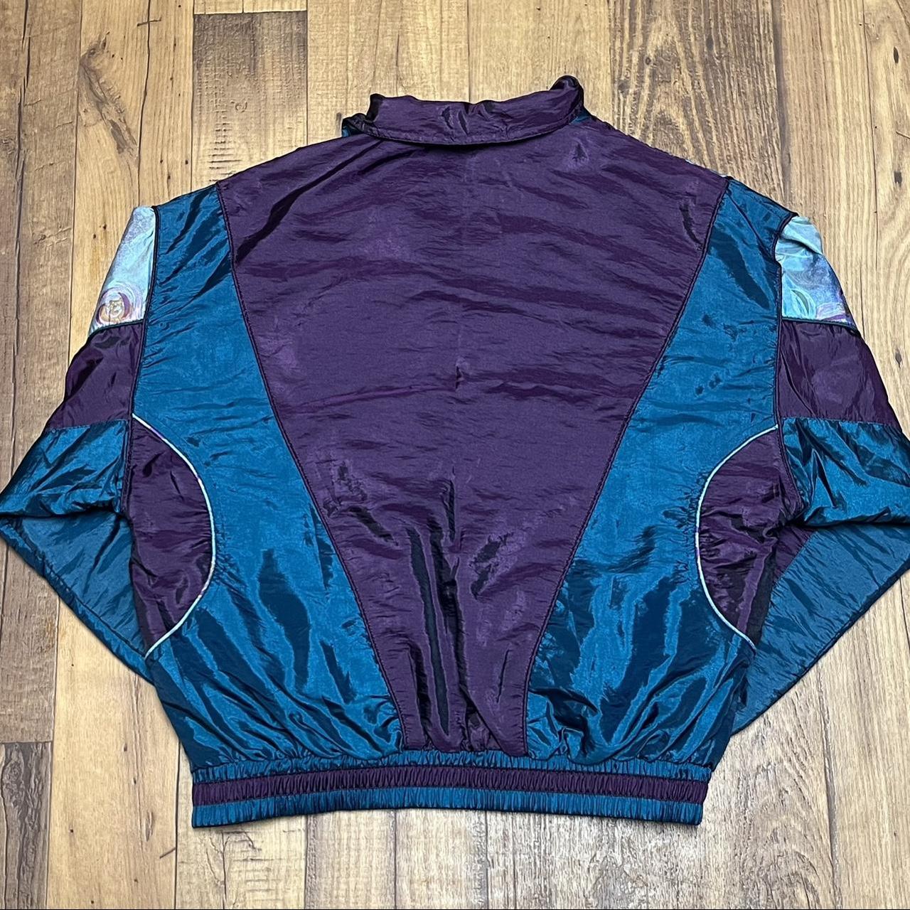 Vintage Outbrook Women’s Floral Full Zip Up... - Depop