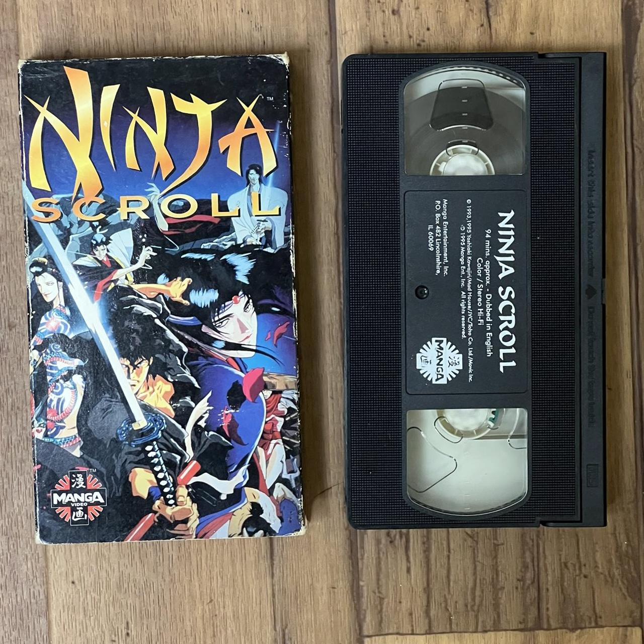 “Ninja Scroll” Manga Video VHS Original Japanese... - Depop
