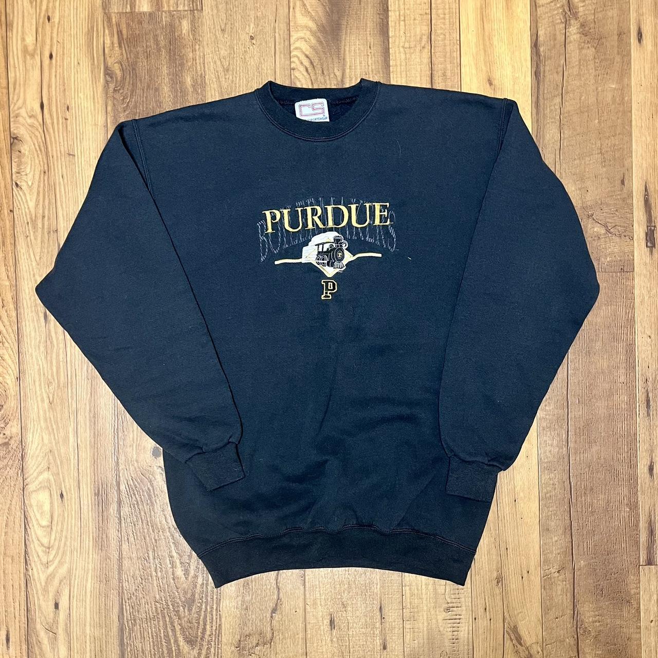 Vintage Purdue University “Boilermakers” Embroidered... | Depop