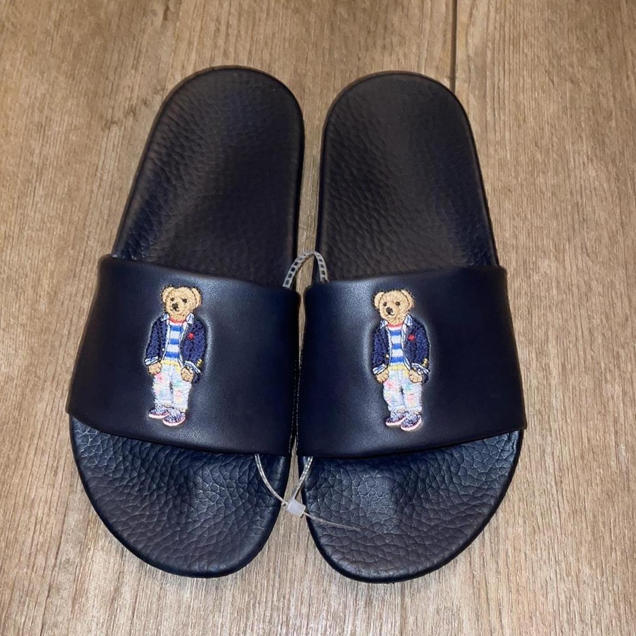 Polo Ralph Lauren Slides Men’s Polo Ralph Lauren... - Depop