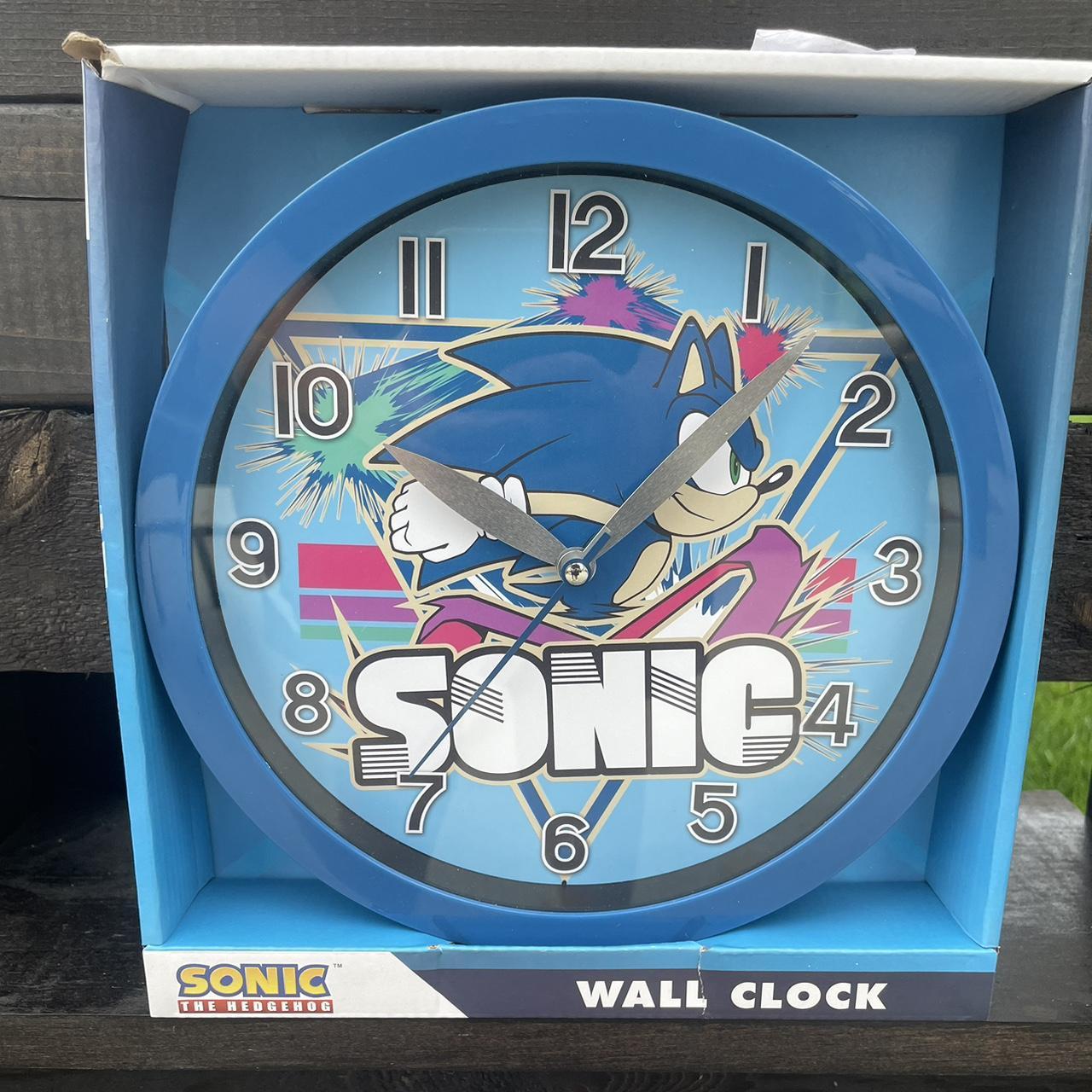 Sonic The Hedgehog Clock Sonic wall clock. Brand... - Depop