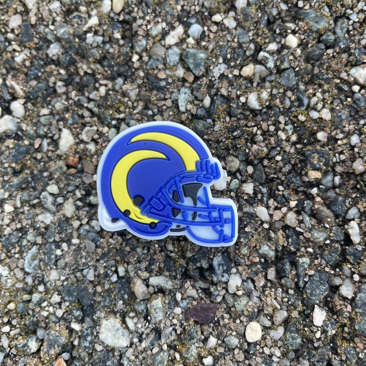 Los Angeles Rams Crocs Jibbit LA Rams croc Jibbit.... - Depop