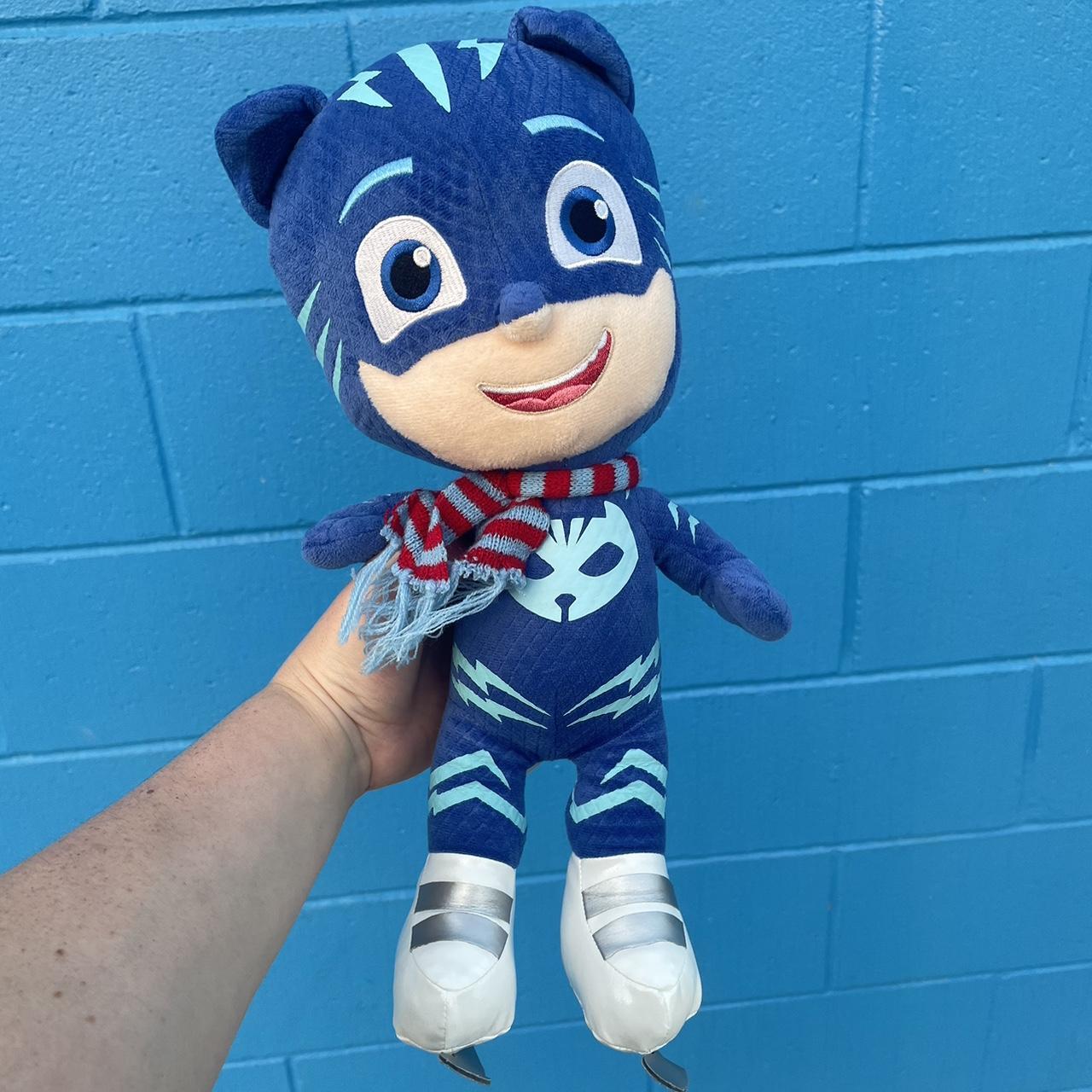 PJ Masks Catboy Plush PJ Masks 15” blue winter... - Depop