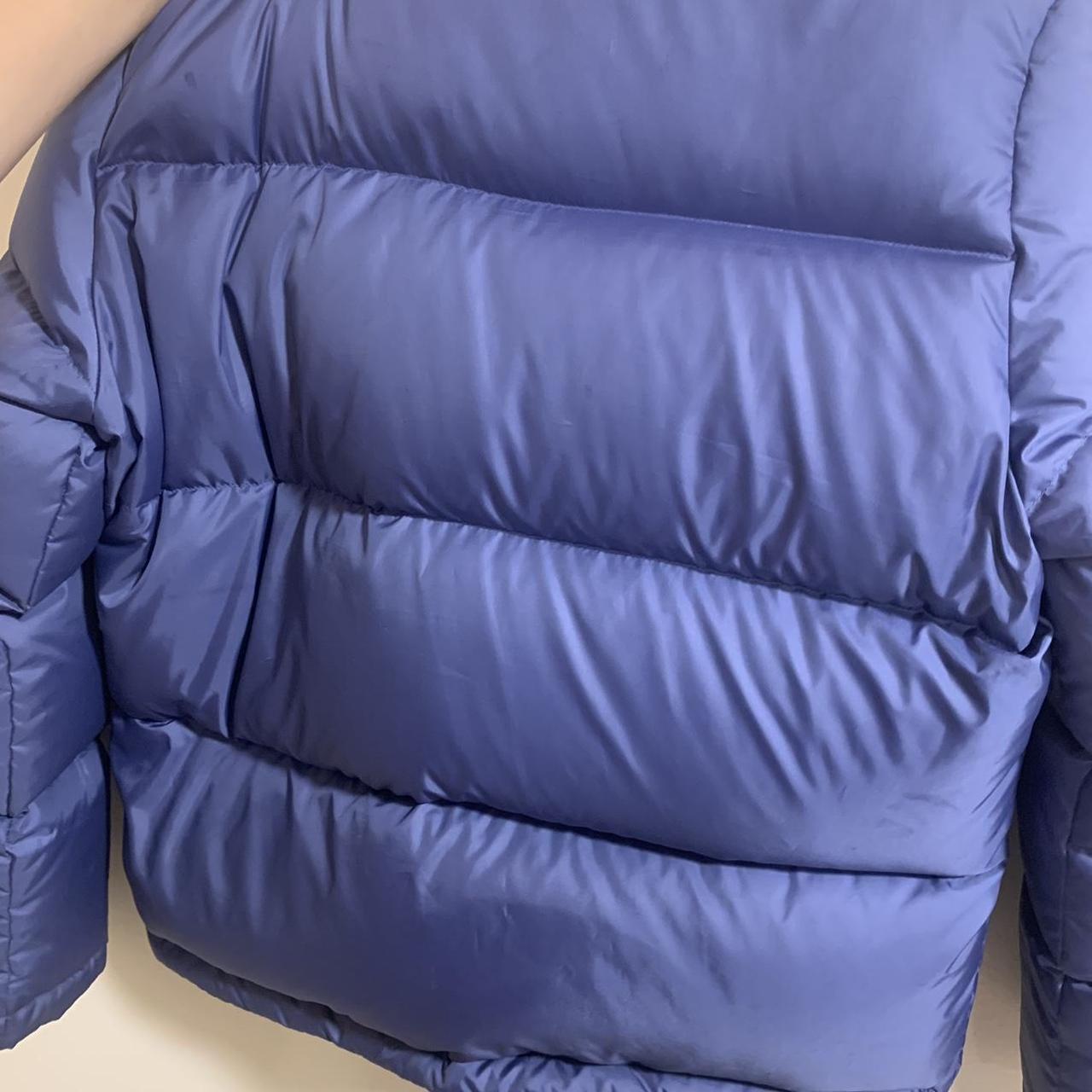 Calvin Klein Purple Puffer Jacket - thick puffer... - Depop