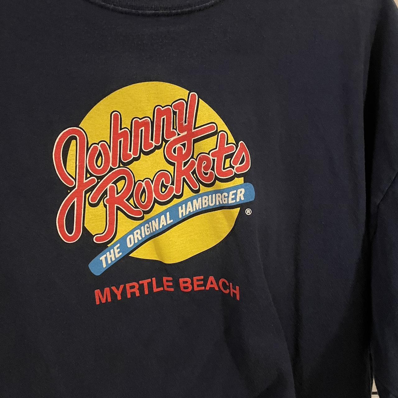 Vintage Johnny Rockets Myrtle Beach Shirt Size XL... - Depop